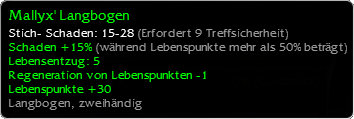 Mallyx' Langbogen – GuildWiki